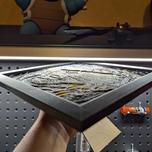 Shadowy Figure Wall/desk Decor, Hueforge - Etsy