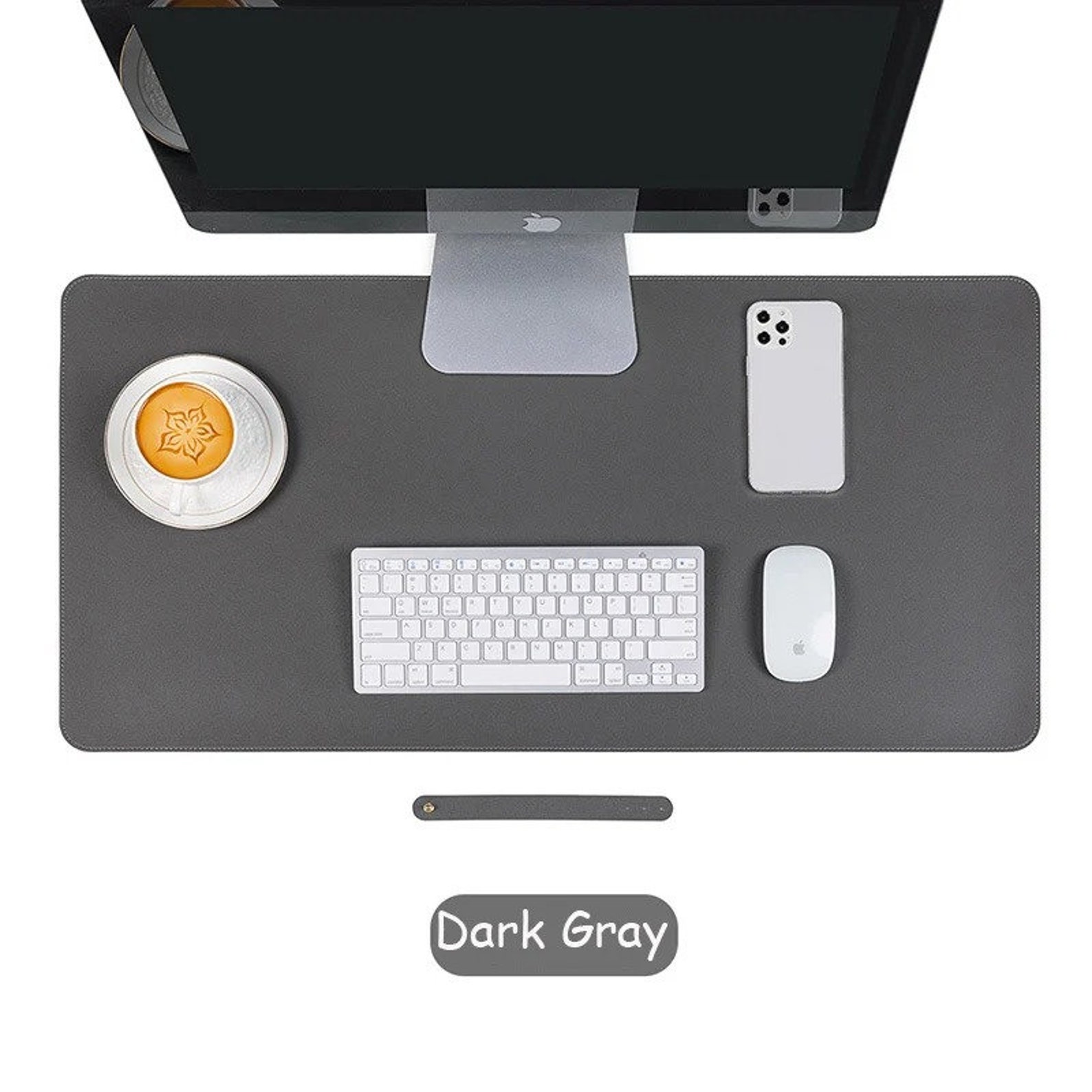 Leather Desk Mat, High Quality Mouse Pad, Custom Size Desk Pad ...