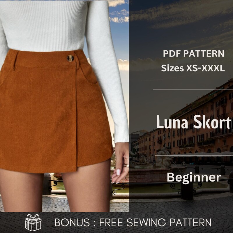 Skorts Pattern - Etsy