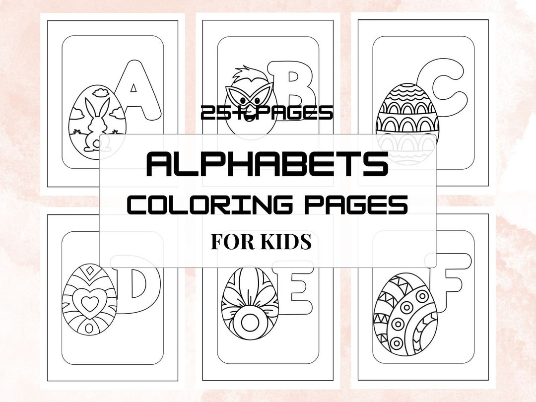 26 Printable Alphabet Coloring Pages, Printable Letter Recognition ...