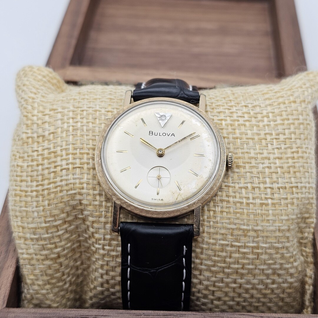Vintage Bulova Diamond Excellency Watch - Etsy