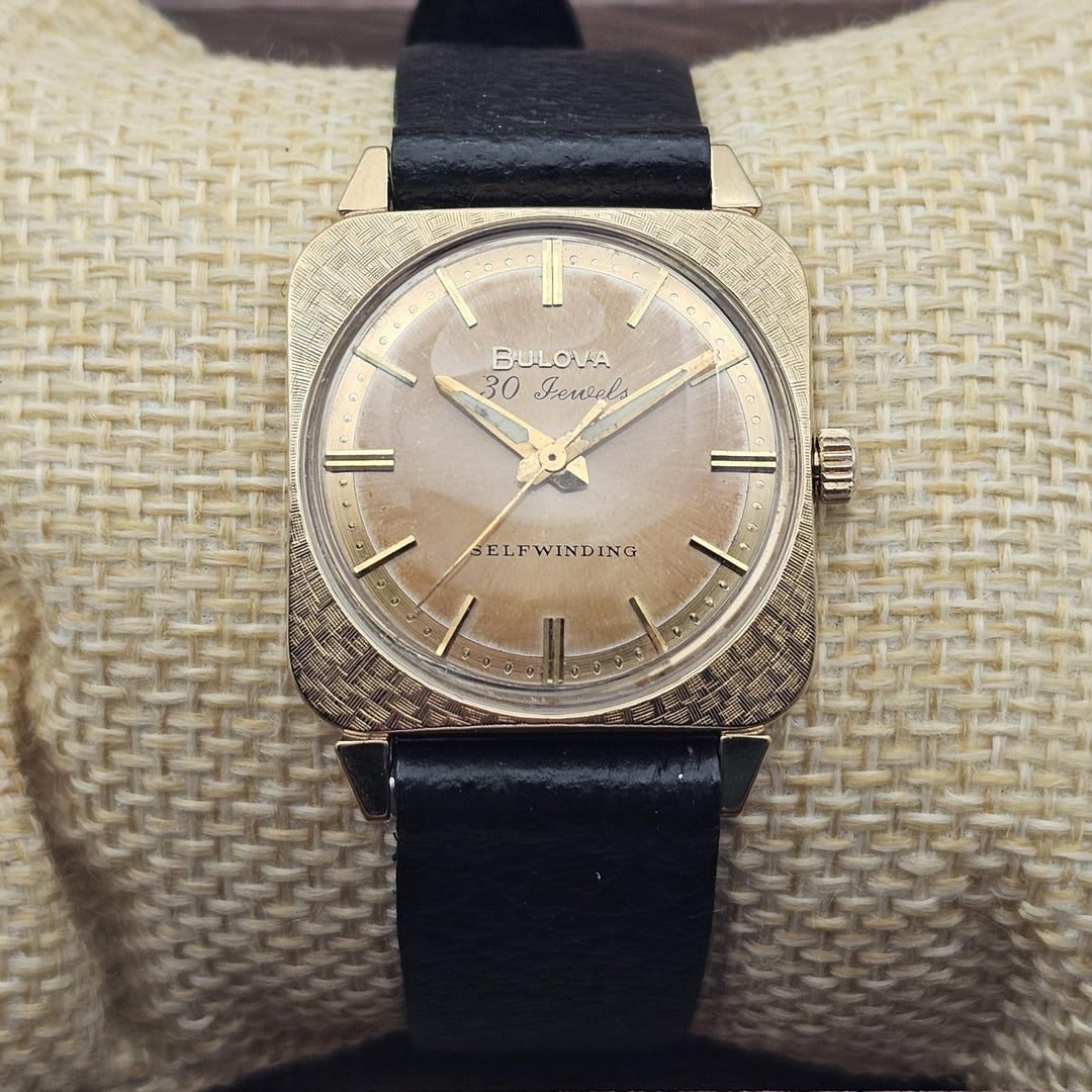 Vintage 1965 Bulova Commander "e" Watch - Etsy