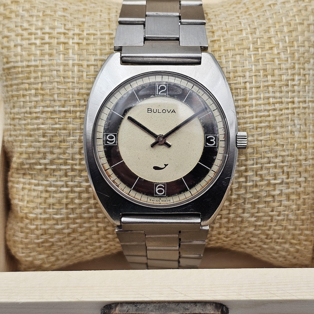 Vintage 1971 Bulova Sea King "gq" Watch - Etsy