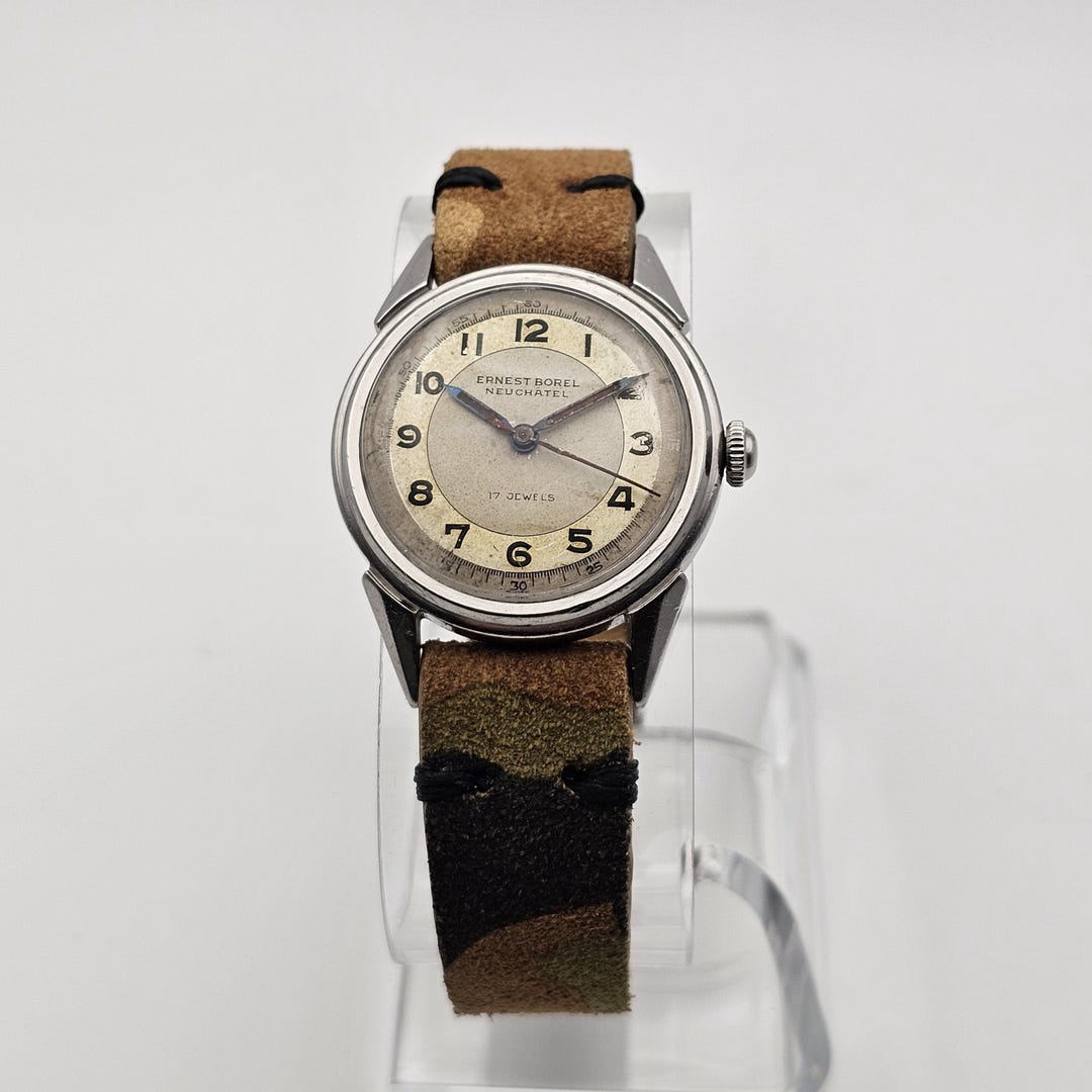 Vintage Ernest Borel Neuchâtel Watch - Etsy