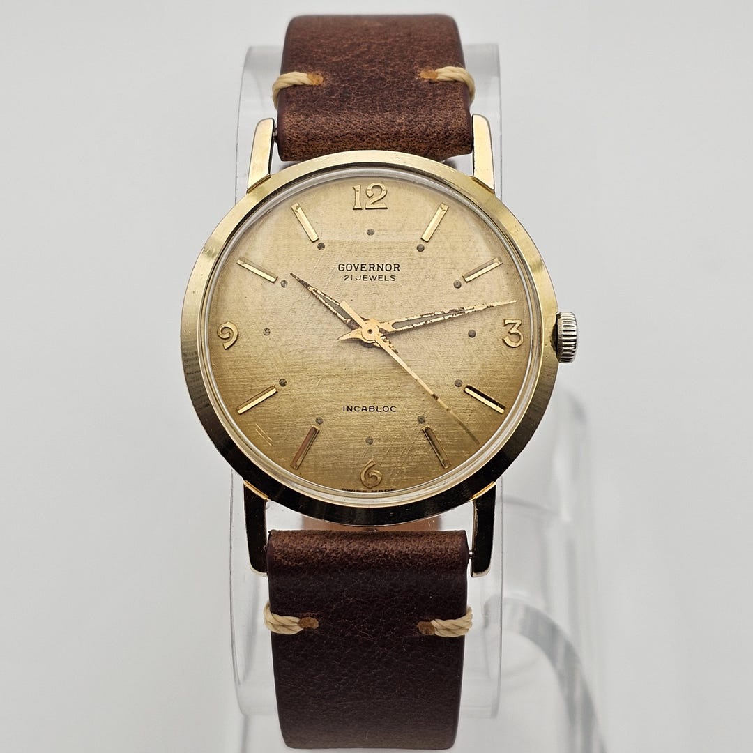 Vintage 1970s Governors Watch - Etsy