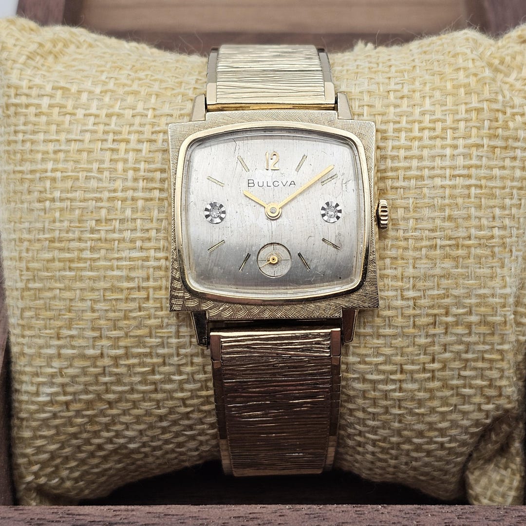 Vintage 1967 Bulova Diamond Excellency "d" Watch - Etsy