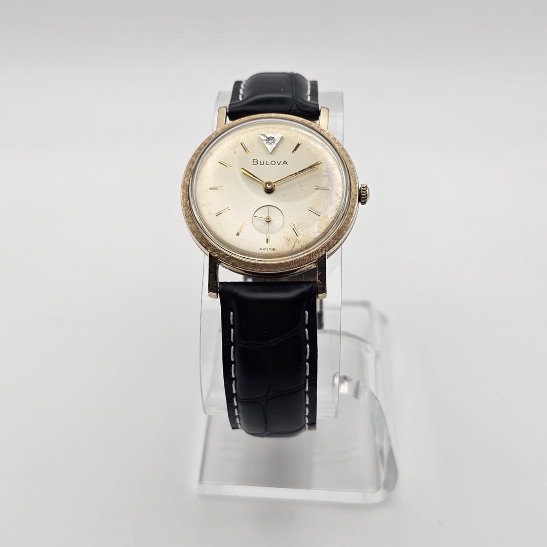 Vintage Bulova Diamond Excellency Watch - Etsy