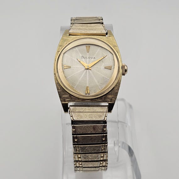 Vintage 1964 Bulova American Eagle "F" Watch - Gem