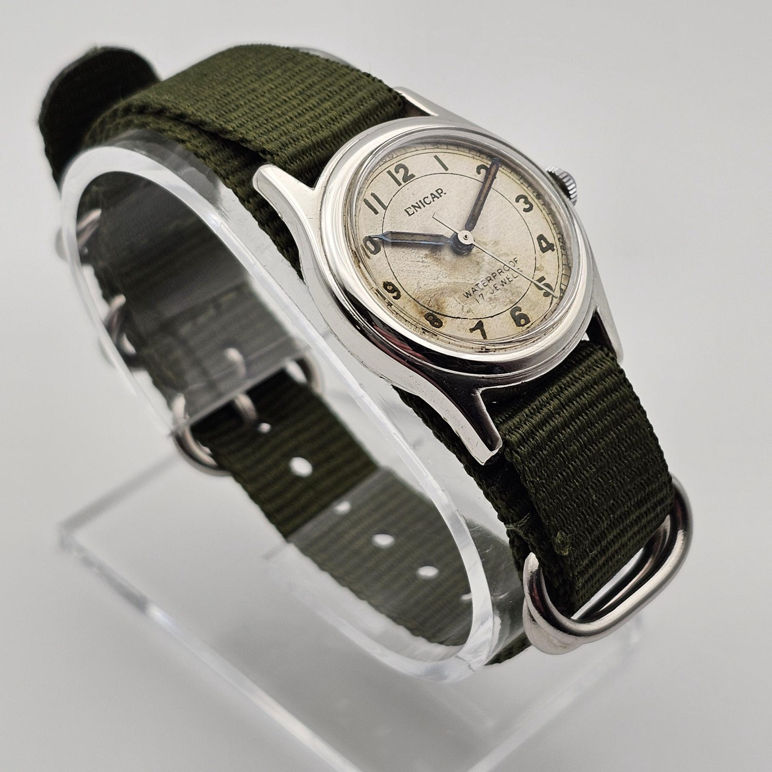 Vintage Enicar Watch - Etsy