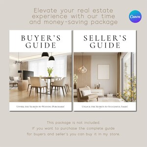 Real Estate Buyer Guide, Real Estate Marketing Template, Realtor Buyer ...