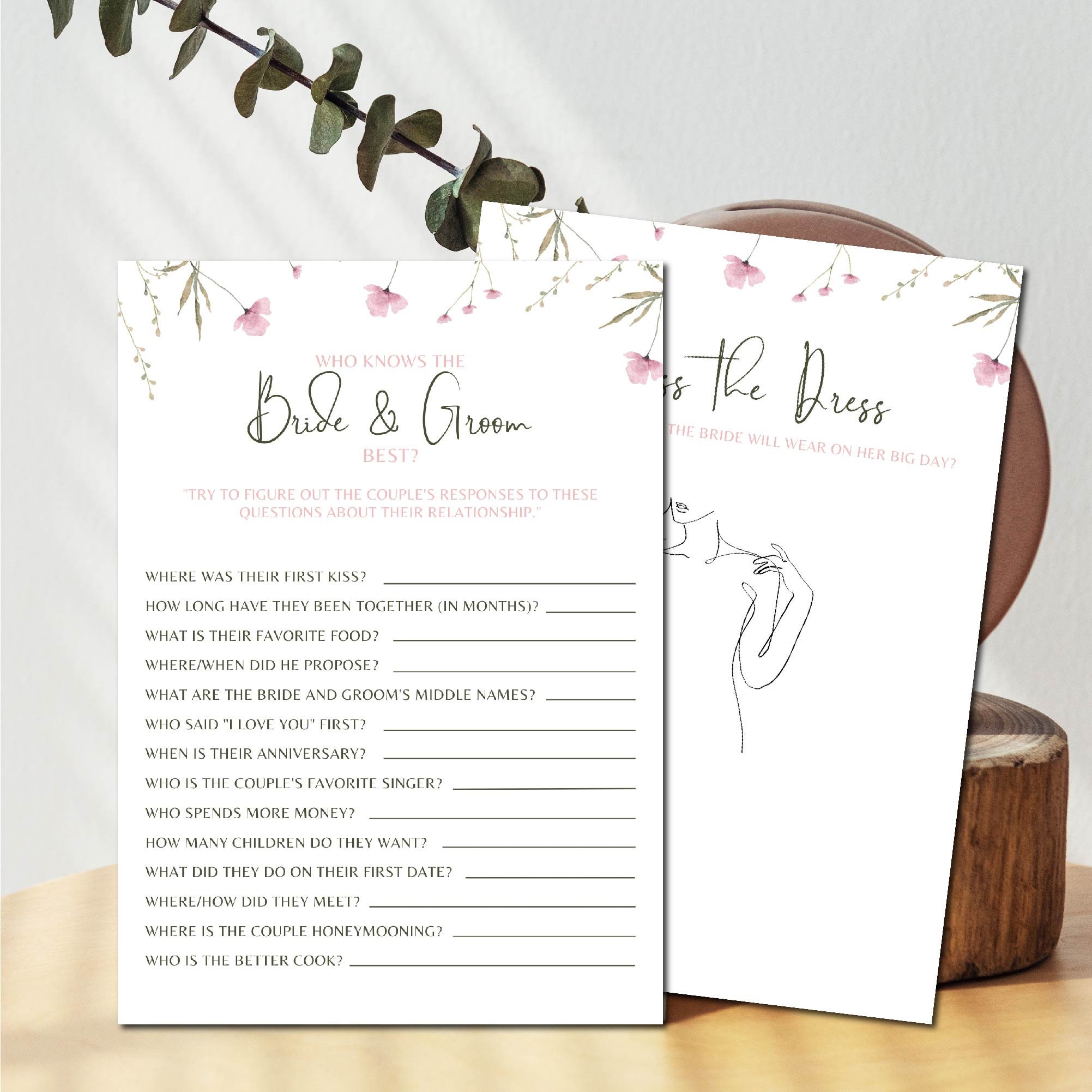 Bridal Shower Games, Clean Bachelorette, Wedding Shower Games ...