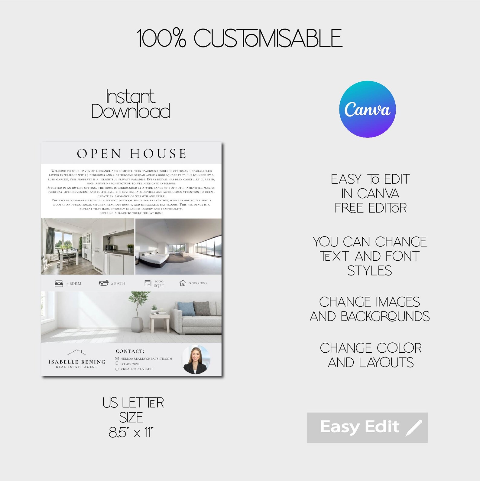 Real Estate Marketing Template Bundle | Real Estate Marketing | Real ...