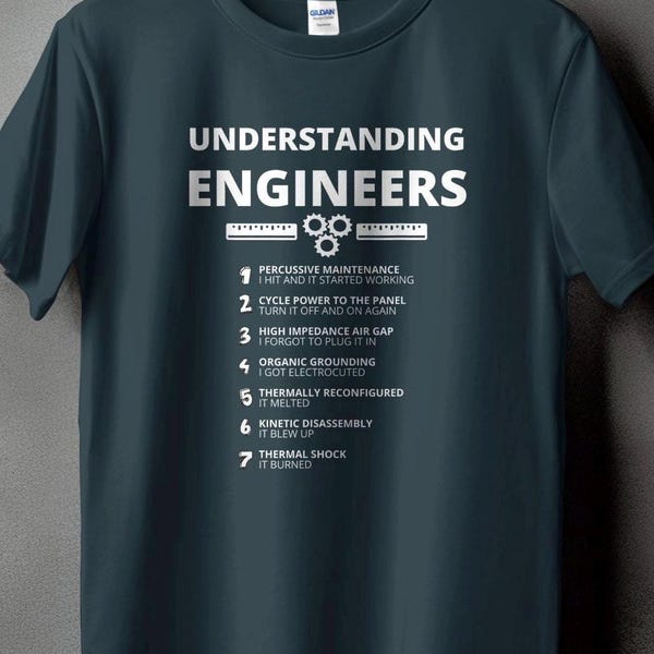 Engineer T Shirt - Etsy