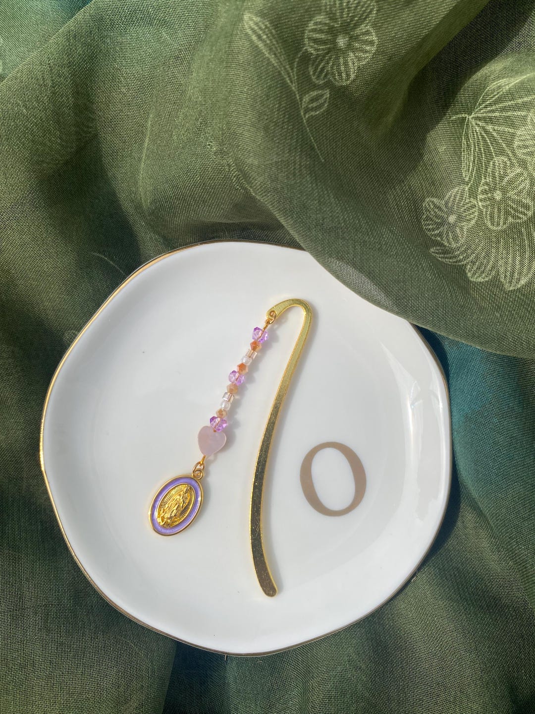 Virgin Mary Metal Bookmark: Catholic Religious Gift - Etsy