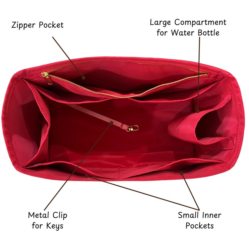 Insert for Bog G Bag, Waterproof Tote Purse Bag Organizer, Bitty Baby ...