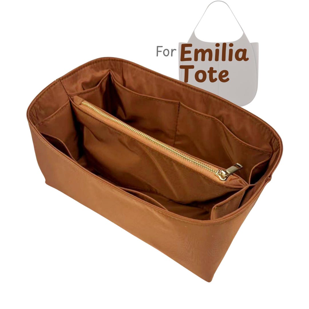 Insert for Emilia Large Tote, Waterproof Tote Purse Bag Organizer ...