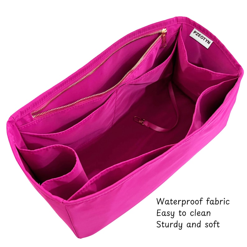 Insert for Tote Bo*t Bag, Waterproof Tote Purse Bag Organizer, XL Extra ...