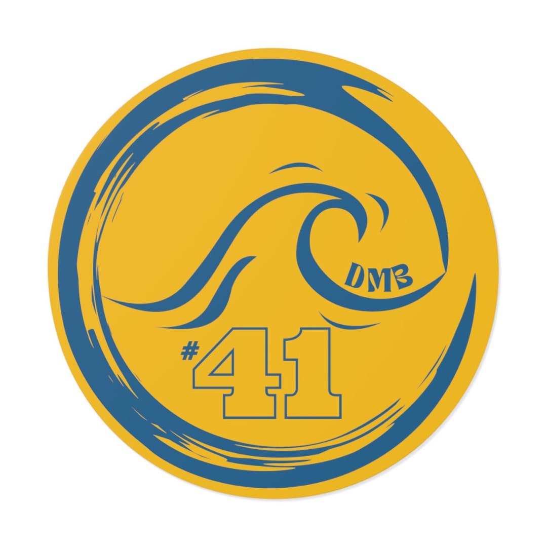 Dave Matthews Band DMB #41 Custom Round Vinyl Stickers - Etsy
