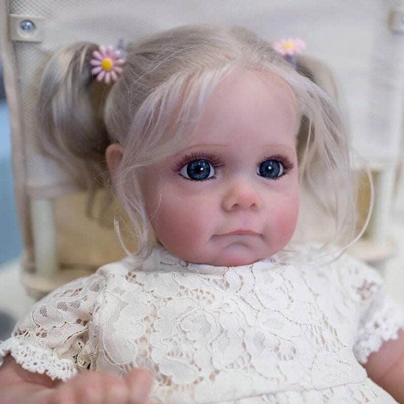 Handmade 24-inch Lifelike Baby Doll Realistic Features Customizable ...