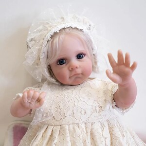 Handmade 24-inch Lifelike Baby Doll Realistic Features Customizable ...