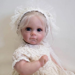 Handmade 24-inch Lifelike Baby Doll Realistic Features Customizable ...