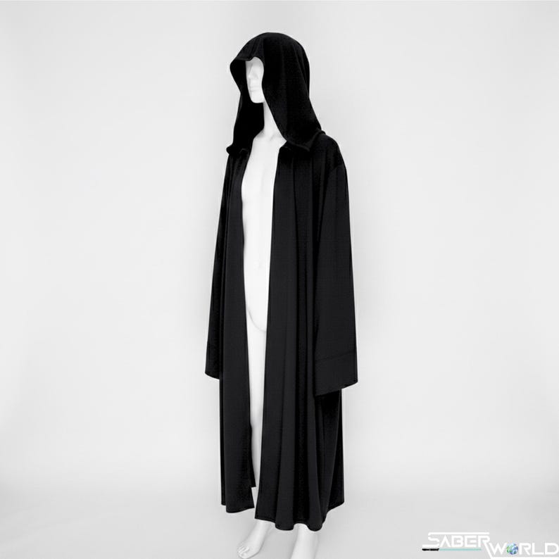 Black Sith Cloak | Screen-accurate Cosplay Robe | Handcrafted High-end ...