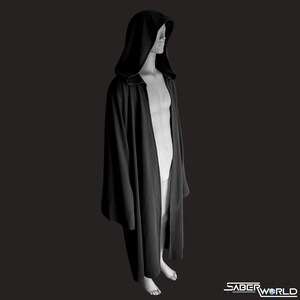 Sith Coat | Black Cape | Cloak | Dark Side| Premium Handmade, Movie ...