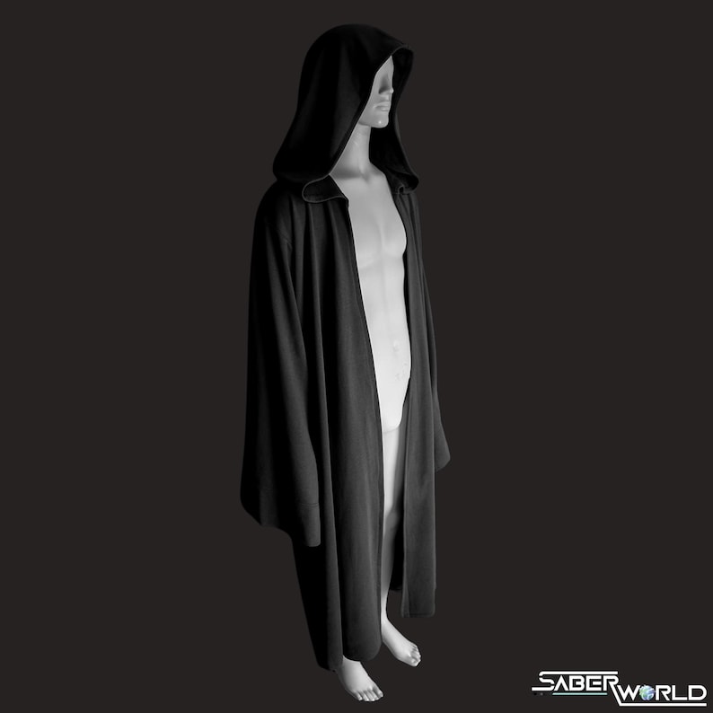 Sith Coat | Black Cape | Cloak | Dark Side| Premium Handmade, Movie ...