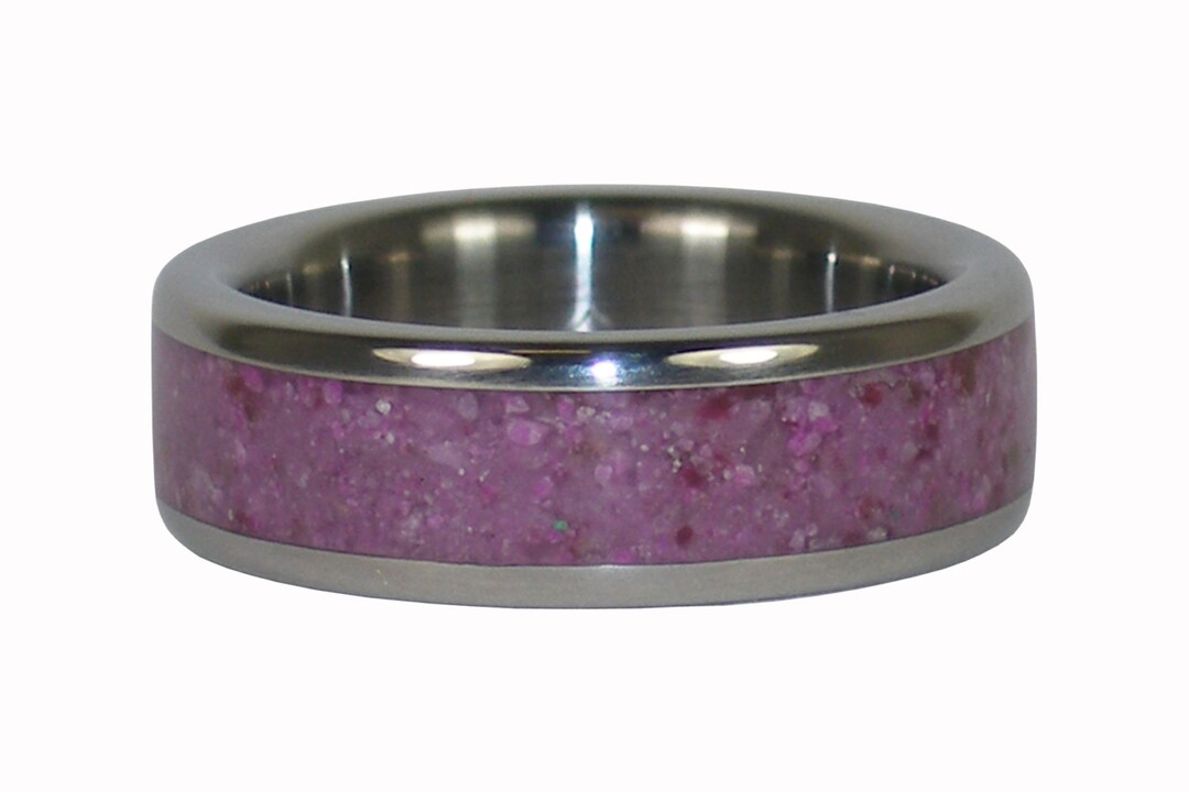 Pink Sugilite Gemstone Ring for Your Valentine - Etsy