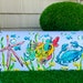 Fish Sea Life Whimsical Mailbox, Hand Painted Mailbox, Decorative ...