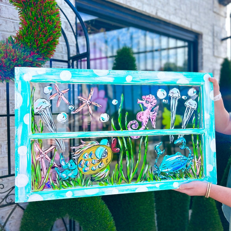 Painted Windows - Etsy