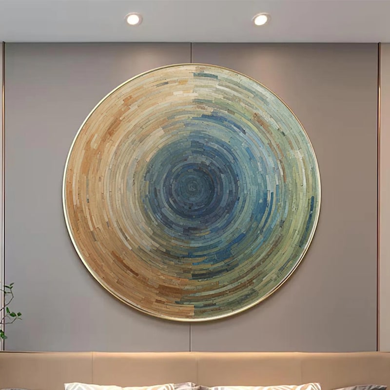 Round Canvas Art - Etsy Australia
