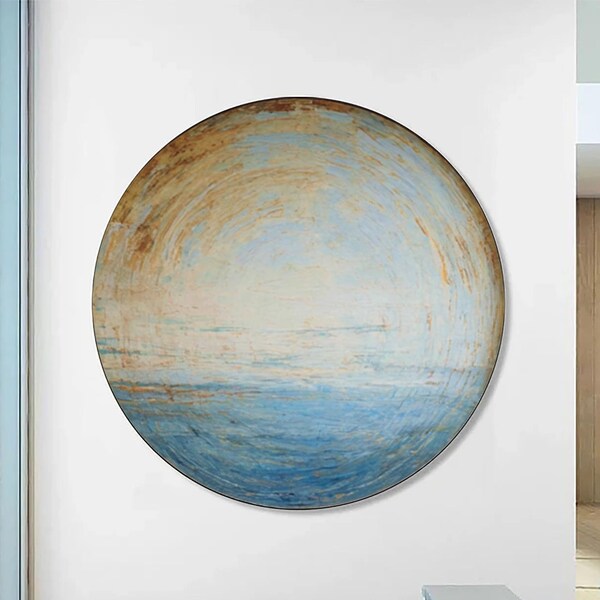 Round Canvas Art - Etsy Australia