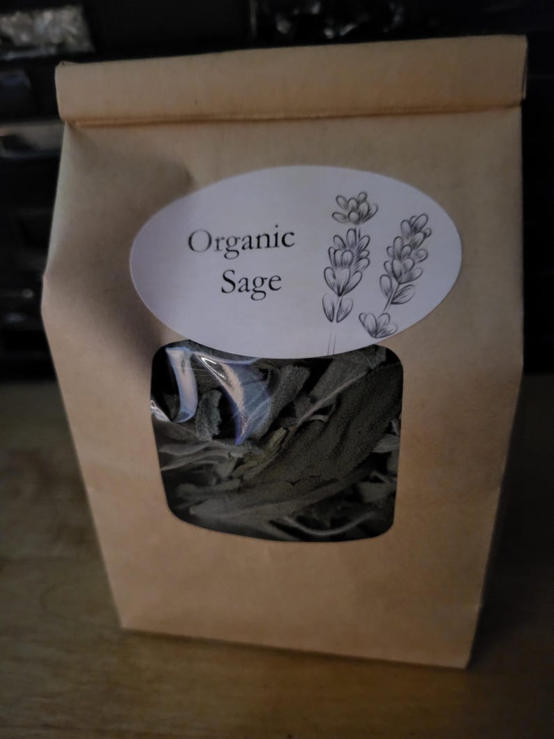 Organic Sage. 15g - Etsy