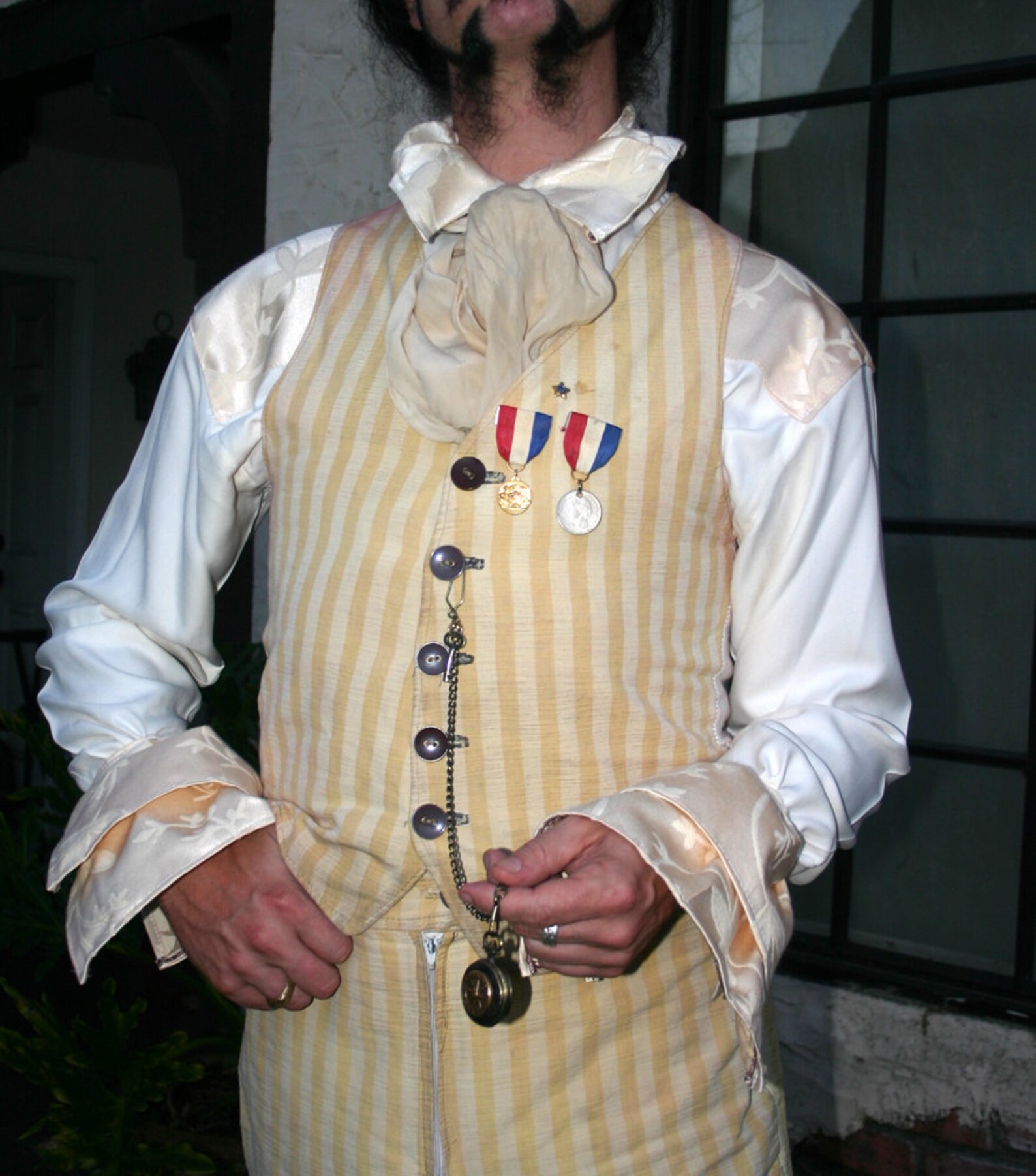 Men's White Steampunk Dandy Pirate Shirt - Etsy