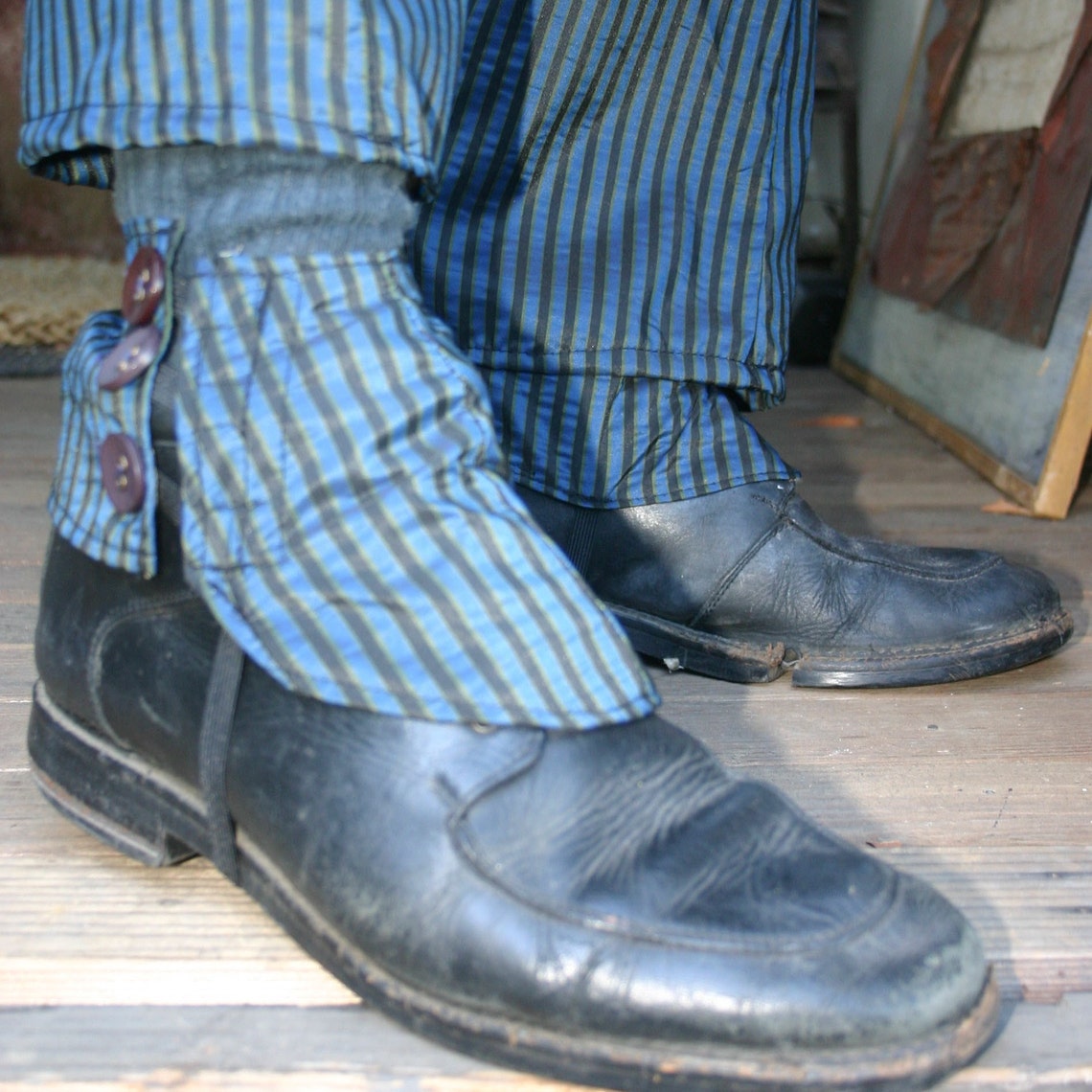 Original Pinstripe Spats - Etsy