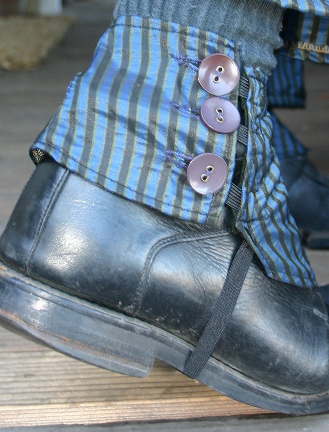 Original Pinstripe Spats - Etsy