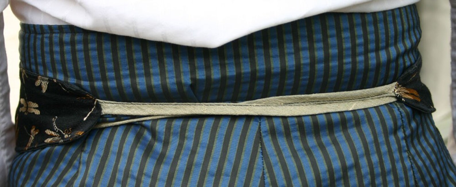 Black Dragonfly Silk Cummerbund - Etsy