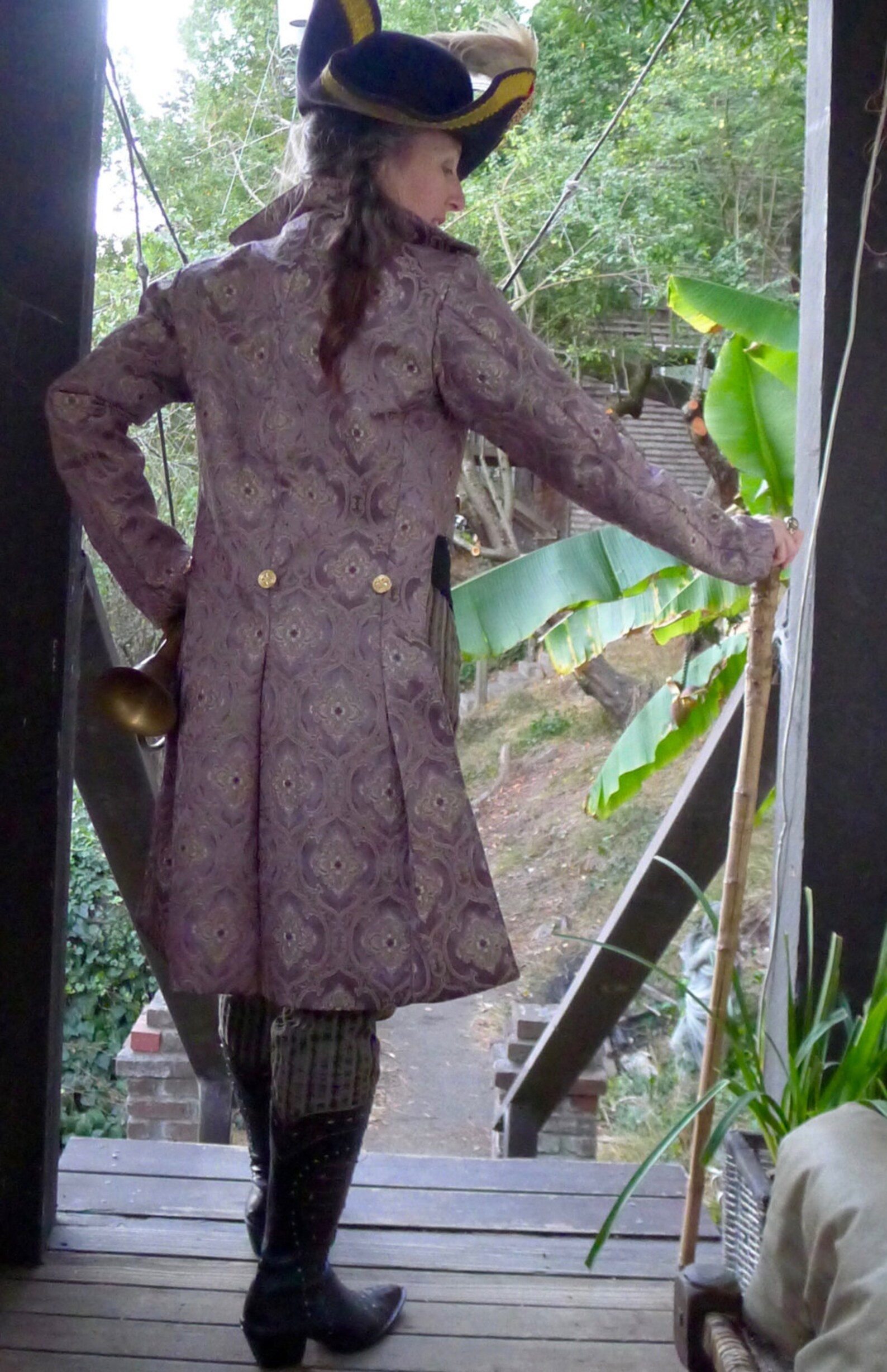 Mauve and Gold Renaissance Brocade French Steampunk Wedding - Etsy