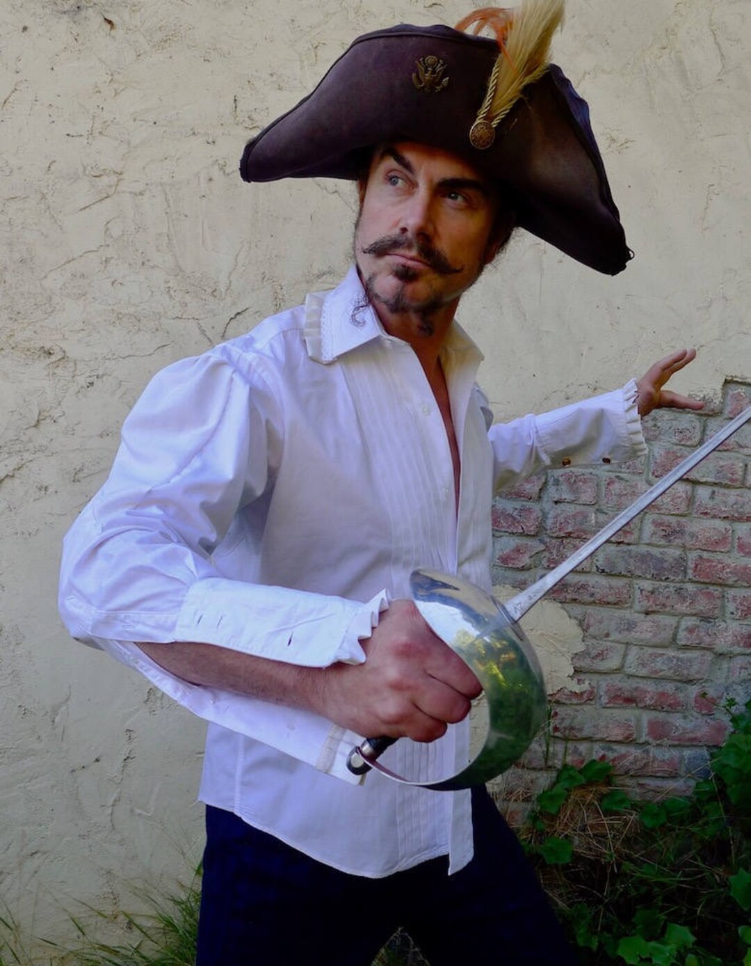 Men's White Steampunk Dandy Pirate Shirt - Etsy