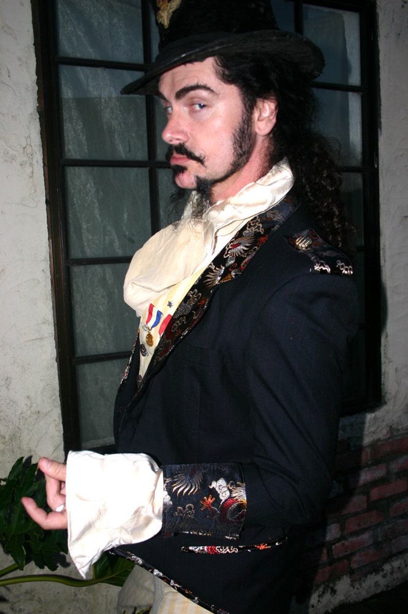 Men's White Steampunk Dandy Pirate Shirt - Etsy