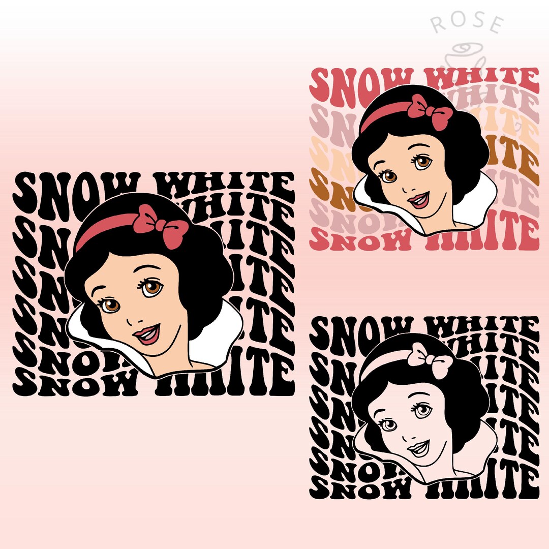 Princess Snow Whitee Png Bundle, Retro Family Trip Svg Png, Cricut ...