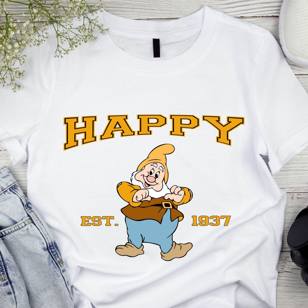 Happy 7 Dwarfs Png, Snow White Png, Seven Dwarfs Png, Birthday Squad ...