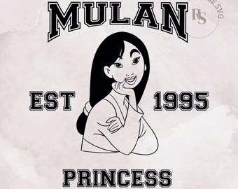 Princess Pocahantoss Est 1995 Svg, Svg for Cricut, Princess Face Svg ...