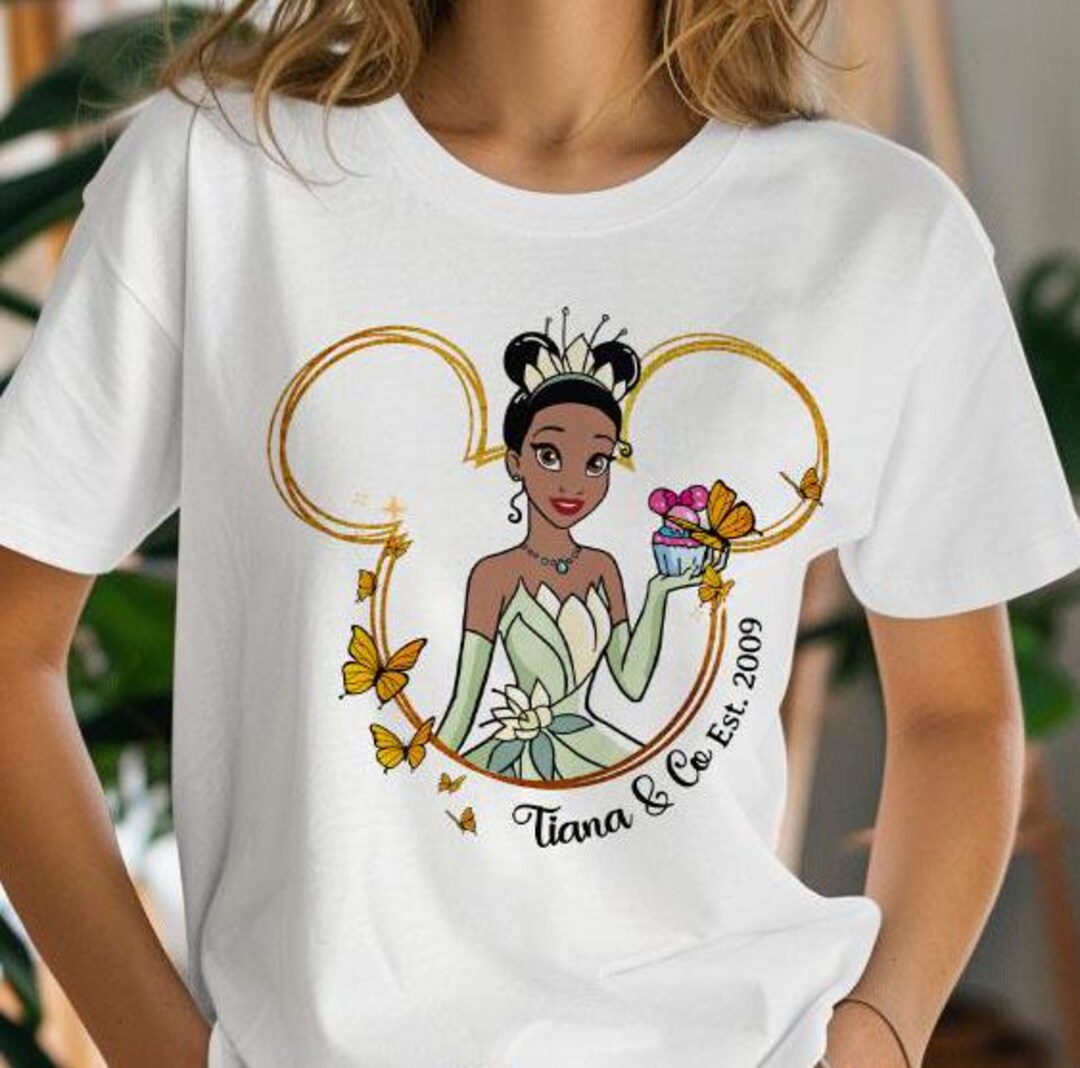 Princess Tiana Est 2009 Svg, Svg for Cricut, Princess Face Svg Png ...