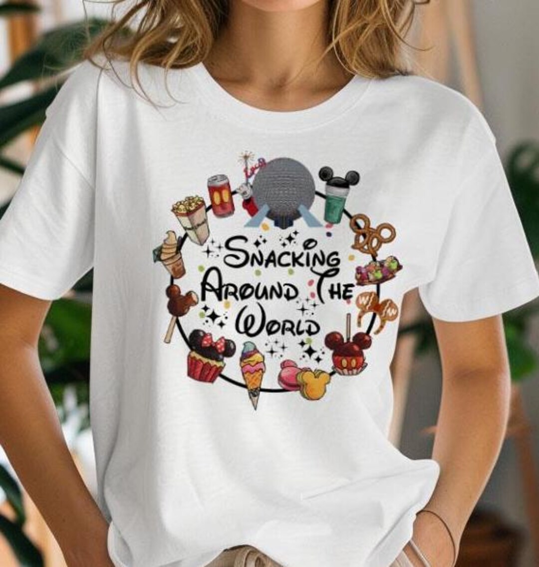Epcot Snacking Around the World SVG, Epcot Mouse Svg, Svg for Cricut ...
