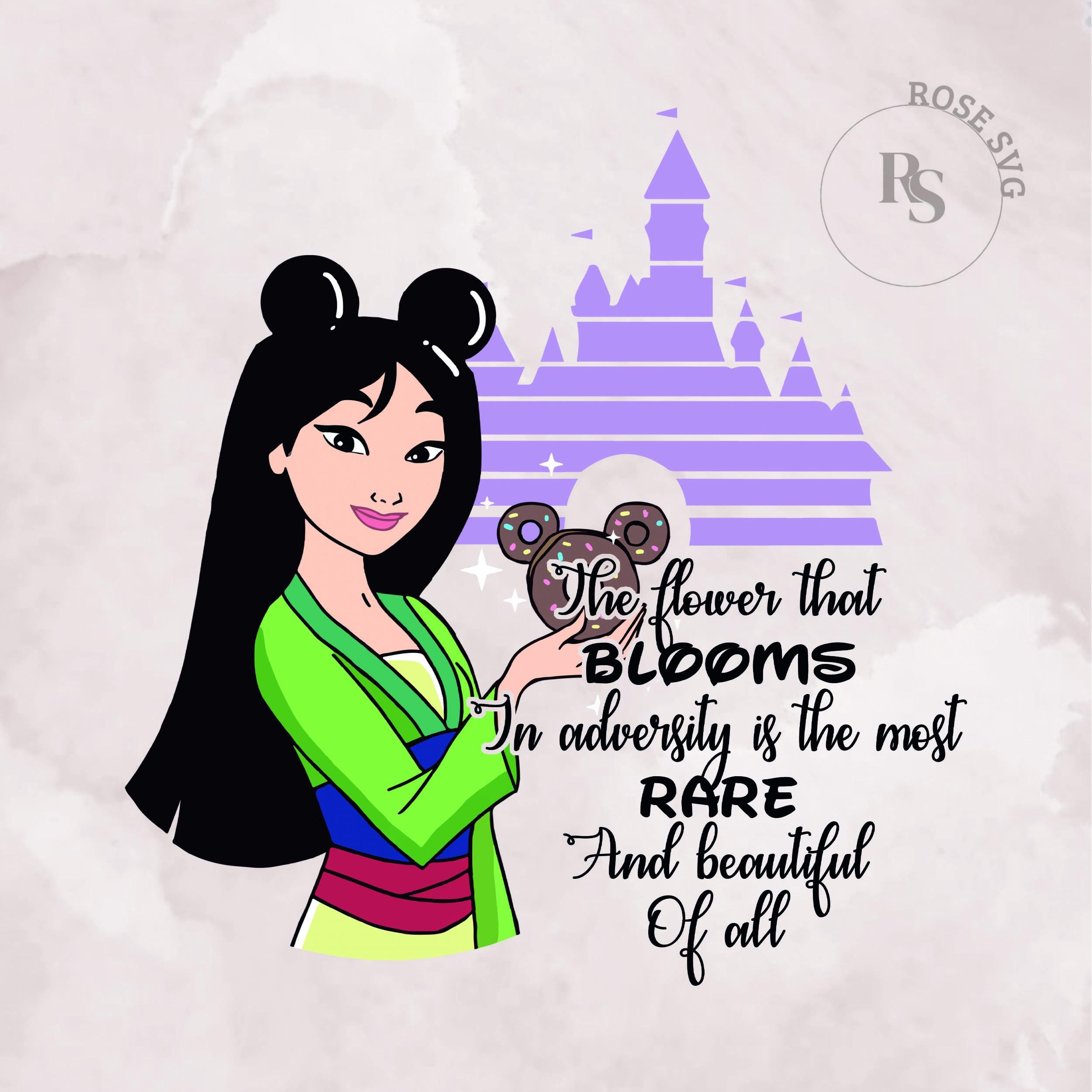 Princess Mulan Est 1998 Svg, Svg for Cricut, Princess Face Svg Png ...
