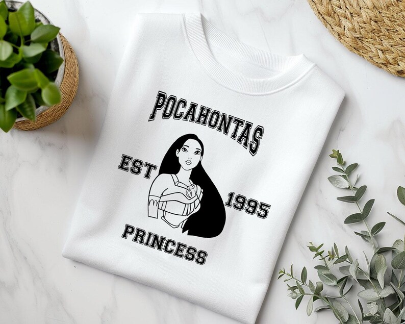 Princess Pocahantoss Est 1995 Svg, Svg for Cricut, Princess Face Svg ...