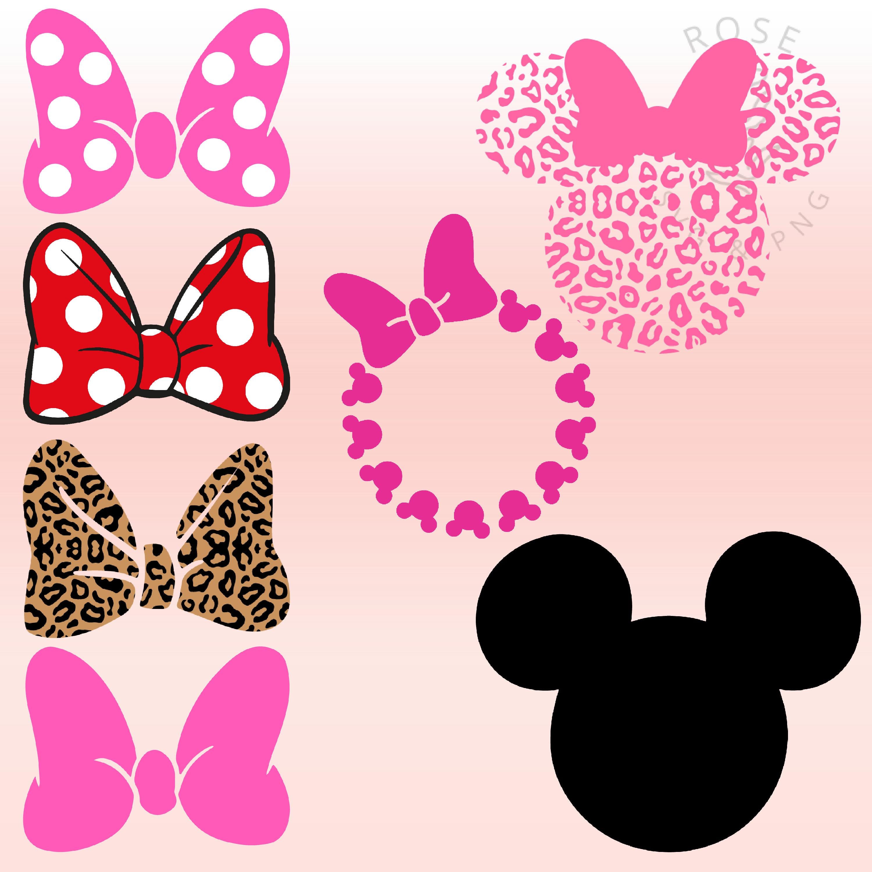 Mouse Head Bundle SVG, Instant Download, Clipart, Cut File, Svg for ...