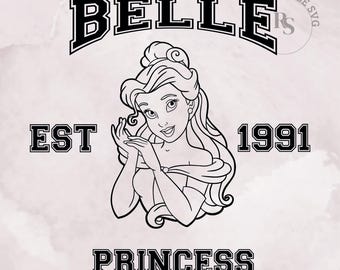 Princess Pocahantoss Est 1995 Svg, Svg for Cricut, Princess Face Svg ...